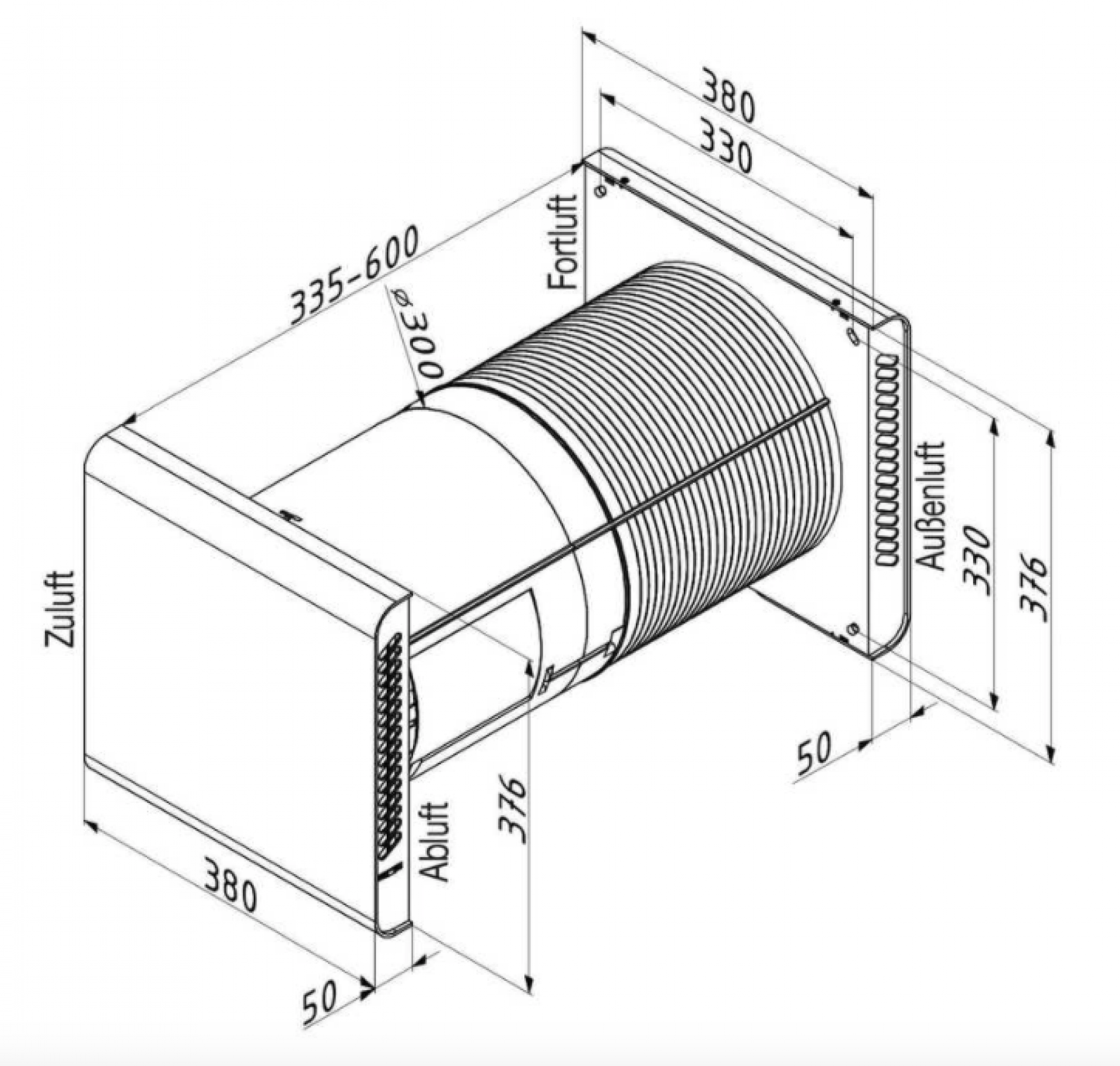 Zehnder ComfoSpot 50 | VENTILEO